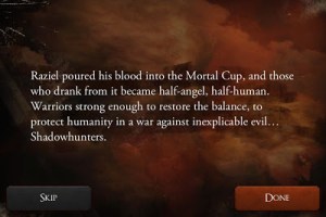 First look at ‘THE MORTAL INSTRUMENTS: CITY OF BONES’ game from ...