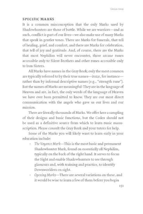 This ‘Shadowhunter’s Codex’ sneak peek is all about runes – TMI Source